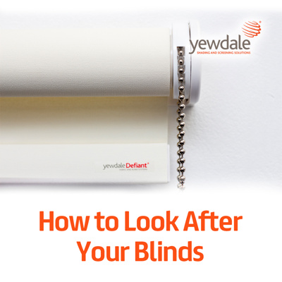 How to Look After Your Blinds | Yewdale Maintenance Guide